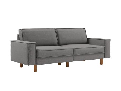 Atelier del Sofa Sofa sa 3 sedišta Sparrow 3 Obsidian Walnut
