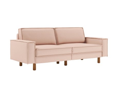 Atelier del Sofa Sofa sa 3 sedišta Sparrow 3 Salmon Walnut