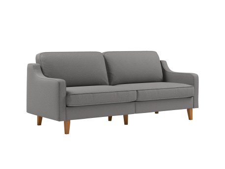 Atelier del Sofa Sofa sa 3 sedišta Robin 3 Obsidian Walnut
