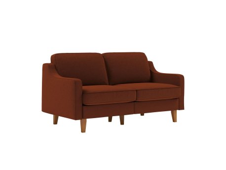 Atelier del Sofa 2-Seat Sofa Robin 2 Tile Red Walnut