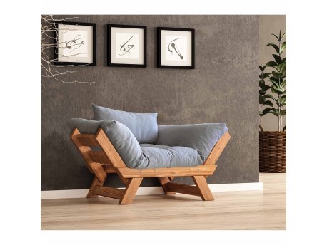 HANAH HOME Garden 1-Seat Sofa Grei CPT8153 140