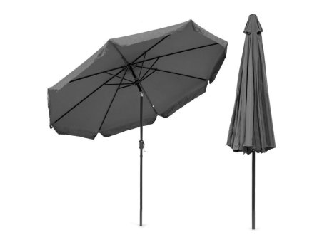 Bolzz Veliki 3m suncobran sa nagibom Dark grey