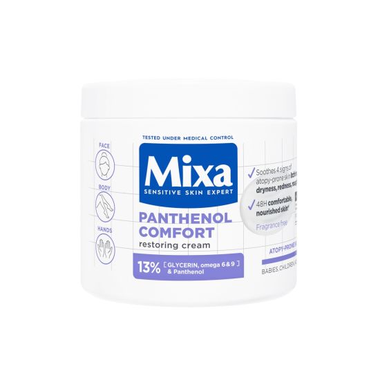 Mixa Panthenol Comfort umirujuća krema za kožu sklonu atopiji 400ml
