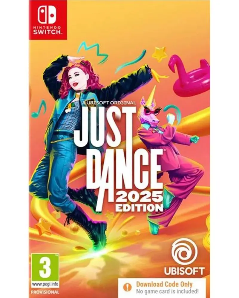Nintendo Svitch Јust Dance 2025 - Kod u kutiјi