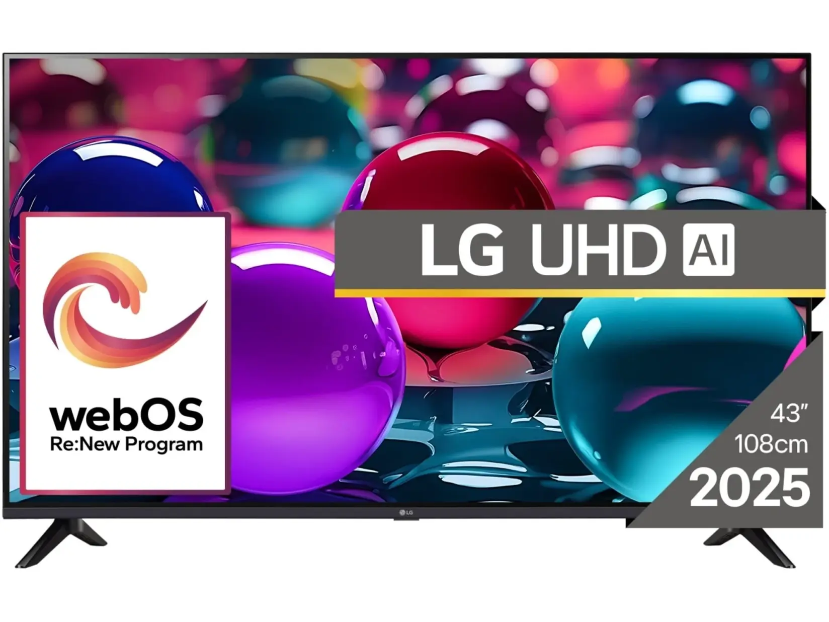 LG Televizor 43UA73003LA, 43", 4K HDR, Smart TV, 2025