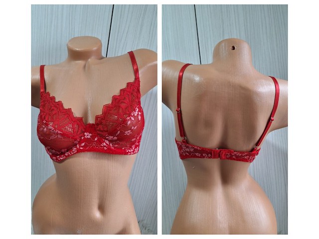 CRVENI CIPKANI BRUSHALTER VEL. M - 80B