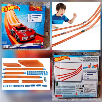 Hot Wheels Mega set produžetaka, priključaka, novo