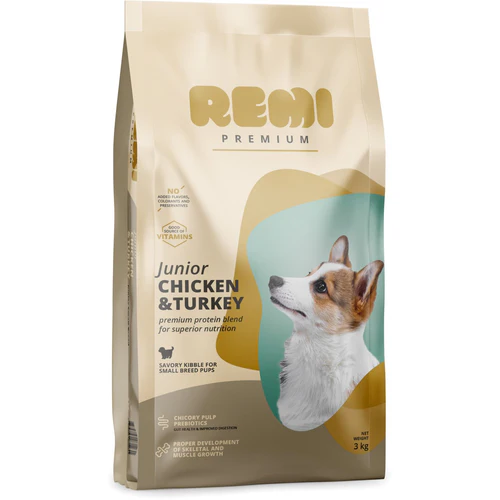 REMI Premium JUNIOR Small breed, s piletinom i ćuretinom