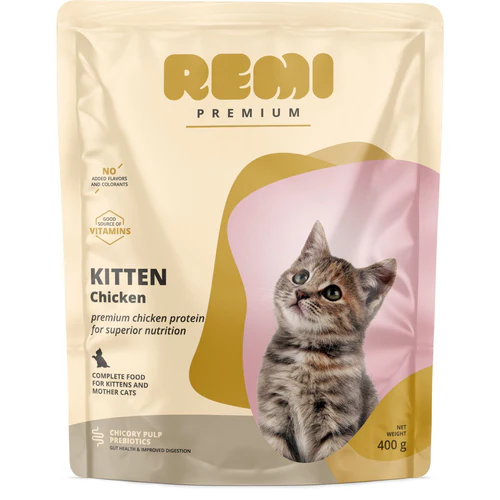 REMI Premium KITTEN potpuna hrana za mačiće s piletinom