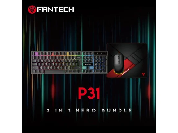 Combo set Gaming Fantech P31 Hero 3u1