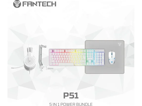Combo set Gaming Fantech P51 Power 5u1 Space Edition