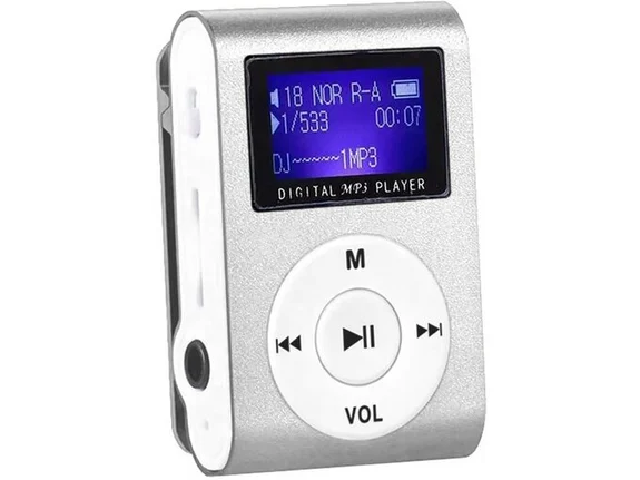 MP3 player LWD nano LCD 8GB srebrni