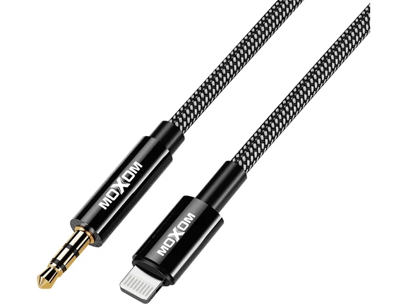 Adapter audio Moxom MX-AX41 Lightning na AUX 3.5mm muski