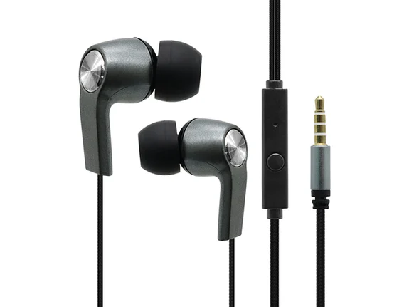 Handsfree slušalice OFIA univerzalne 3.5mm P36 crno-sive