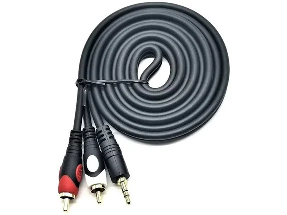 Audio kabel 2RCA na 3,5 mm JWD-AU01 5m