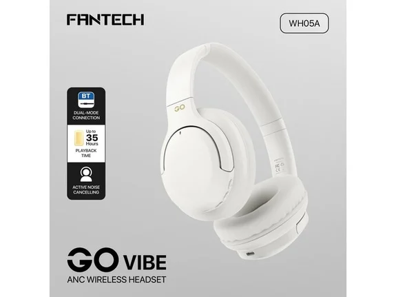Bluetooth slušalice Fantech GO Vibe WH05A sive