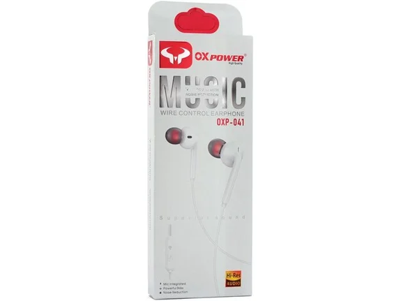 Slušalice Oxpower OXP-041 3.5mm bela