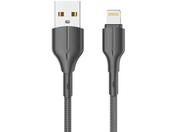 Data kabl LDNIO LS851 25W Fast iPhone lightning sivi 1m