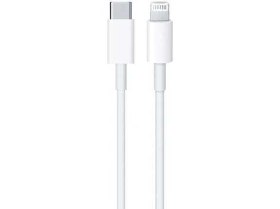 Kabel PD Type-C na iPhone Lightning 20W beli 1m