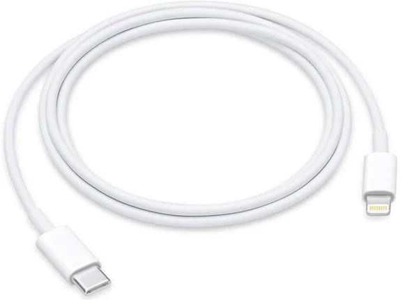 Kabel PD Type-C na iPhone Lightning 12W beli 1m