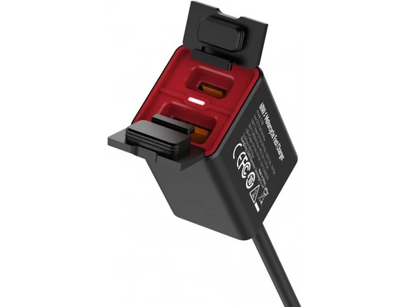Punjač za motor LDNIO C108 QC 30W, PD 30W total power 60W crni