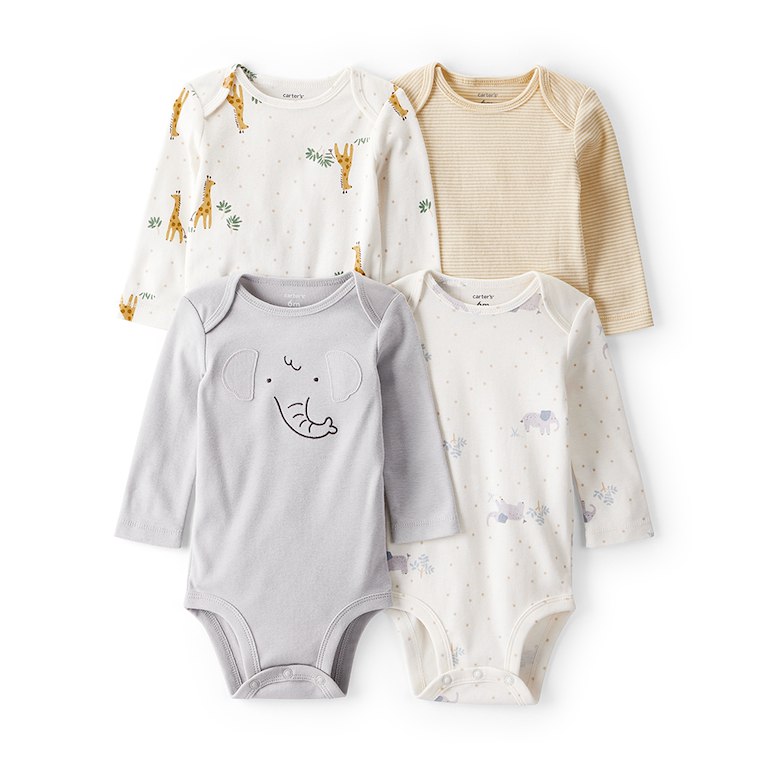 Carter's bodi za bebe dečake - set od 4 kom. BZ251T773410