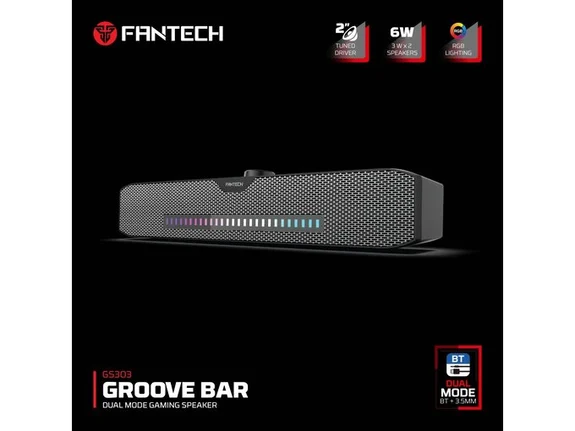 Bluetooth zvučnik Fantech GS303 GROOVE BAR crni