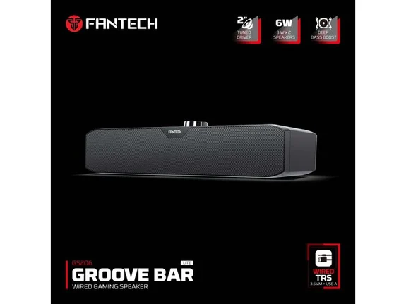 Laptop zvučnik Fantech GS206 GROOVE BAR LITE crni
