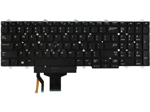 Tastatura za laptop Dell Latitude E5550 / Precision 17 (7710) sa pozadinskim osvetljenjem