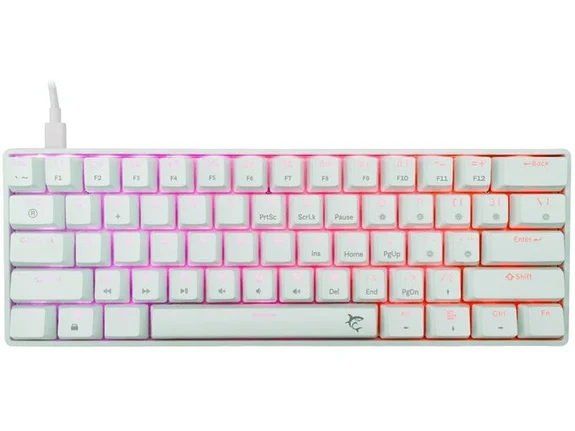 White Shark TASTATURA GK-004211 SHINOBI-2 W, RED Swich,MECHANICAL US