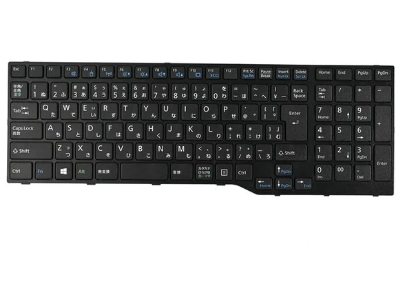 Tastatura za laptop Fujitsu AH544 AH564 AH574 AH53M AH42 AH555 srebrni frame sa mišem