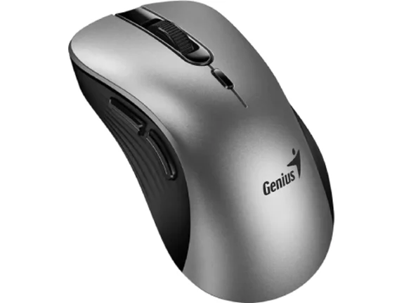 Genius Bežični miš Ergo 8100S AI, Silver Grey USB