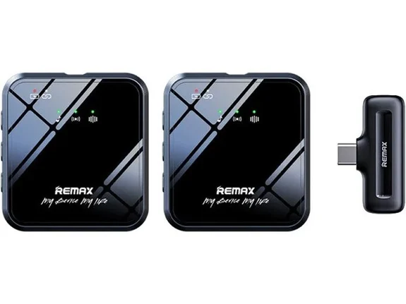 Bežični mikrofon Lavalier Remax K12 2u1 za mobilni telefon Type-C