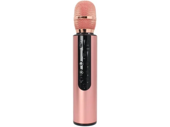 Bluetooth mikrofon M6 pink