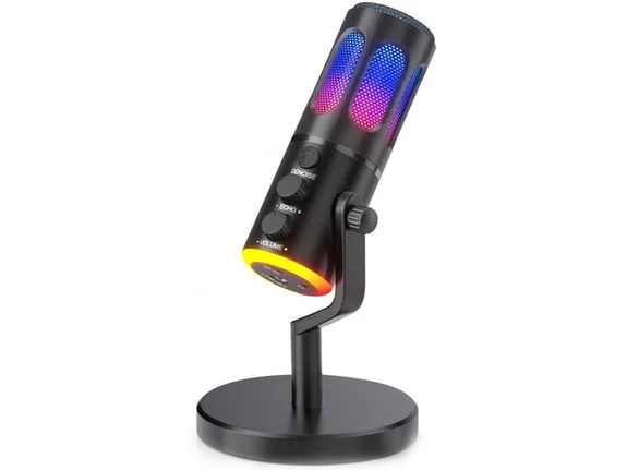 Mikrofon SU8 RGB crni