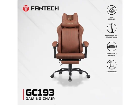 Stolica Gaming Fantech GC193 braon