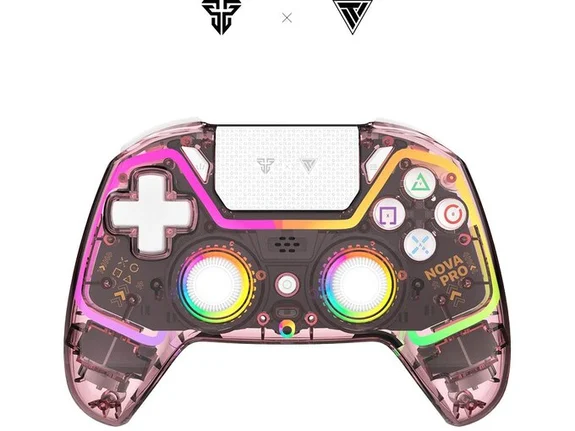 Fantech Joypad wireless WGP14V2 NOVA PRO multiplatform RGB CLEAR sakura