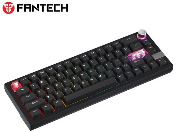 Tastatura mehanička Gaming Fantech MK920 RGB Maxfit 6 Wireless black (White switch)