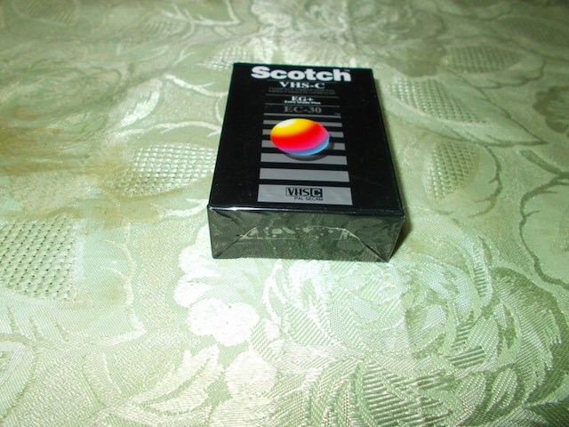 Scotch VHS-C - EG+ - EC-30 - NOVO