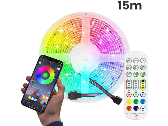 Led traka L14 vodootporna 15m RGB 5050 Smart Wifi