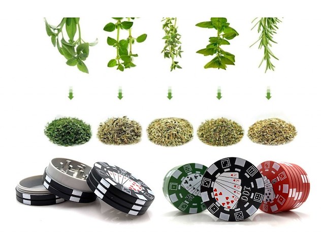 Mrvilica Grinder Model 3 (Poker Cip)