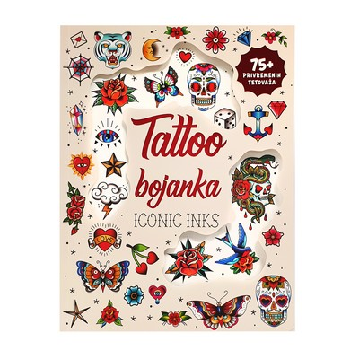 Tattoo bojanka Iconic Inks (s 75 privremenih tetovaža)