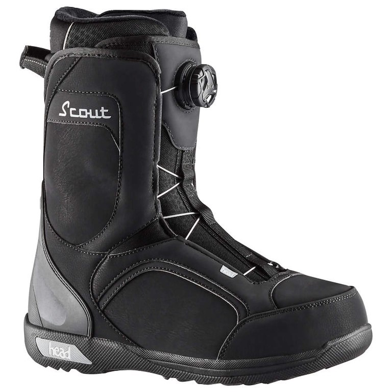 Ski cipele SCOUT LYT BOA Coiler black, Crna