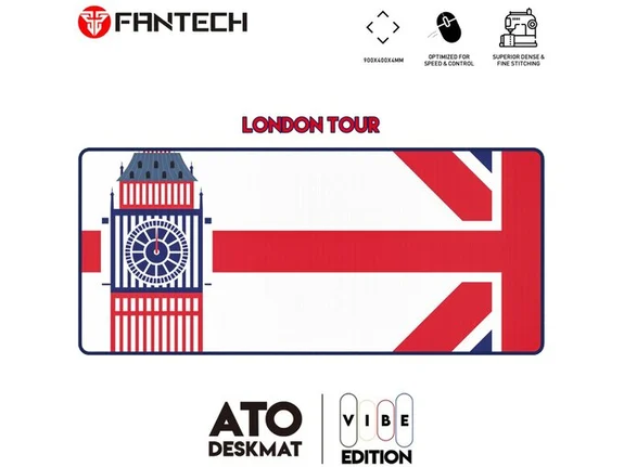 Podloga za miš Fantech MP905 Vibe London Tour