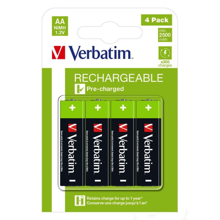 Baterija Verbatim punjiva AA HR6 2500mAh