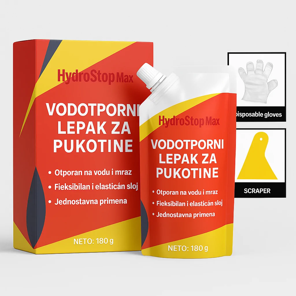 HydroStop Max- Vodootporni lepak za pukotine