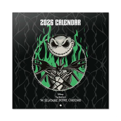 Zidni kalendar 2026 - Disney, The Nightmare Before Christmas, 30x30 cm