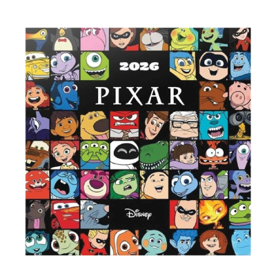 Zidni kalendar 2026 - Disney, Pixar, 30x30 cm