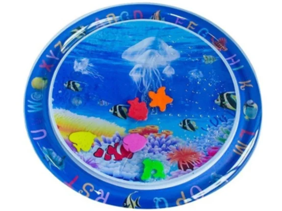BBO Vodena podloga za igru ppd-dz Round blue jellyfish