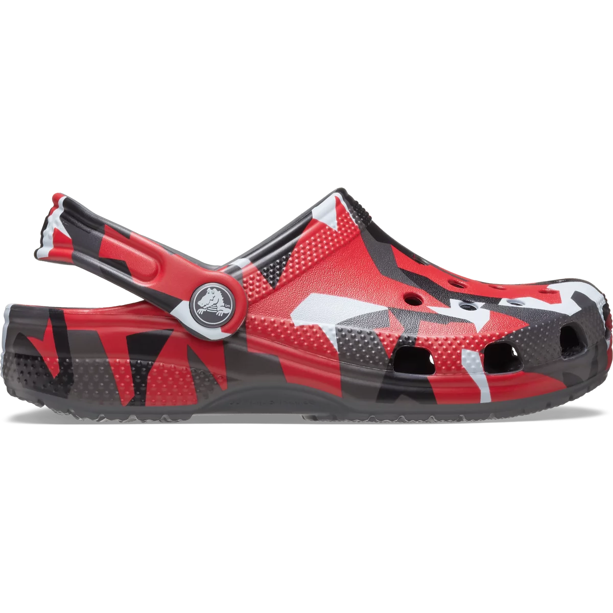 Kids Classic Geo Camo Clog